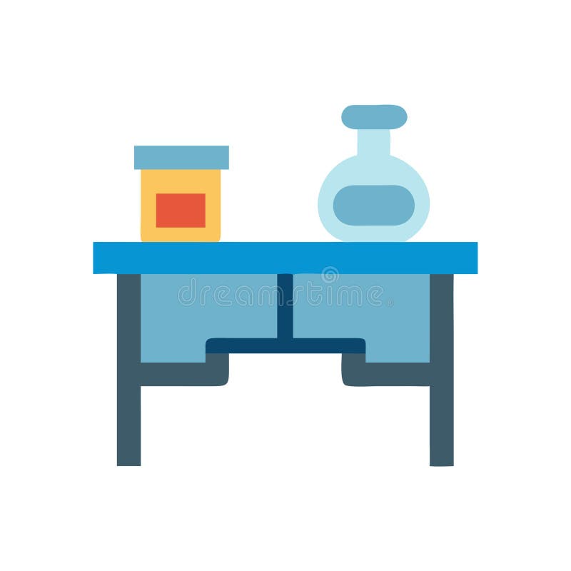 Stylish Lab Bench Graphic stock vector. Illustration of graphic - 351937444