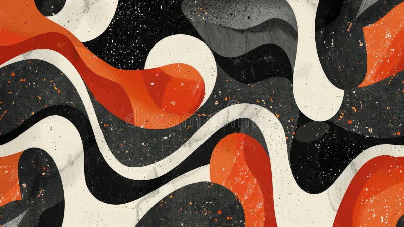 Stylish Layout Patterns in a Contemporary Style. Stock Illustration ...