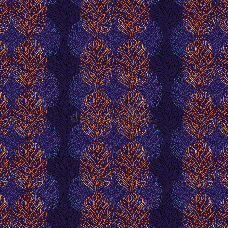 Stylish leaves stock vector. Illustration of hand, surface - 287518675