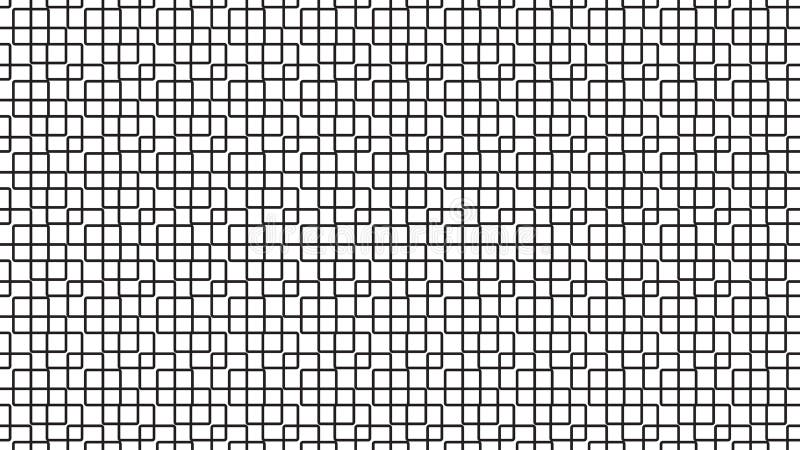 Stylish Line Boxes Pattern Design with White Background. Stock Vector ...