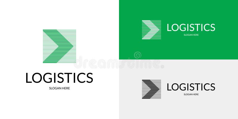 Stylish logistics symbol stock vector. Illustration of cargo - 313092536