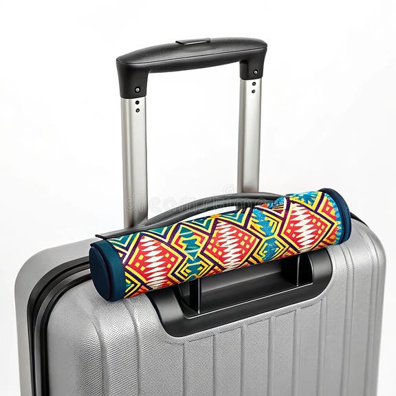 Stylish Luggage Handle Wrap for Easy ID Stock Illustration ...
