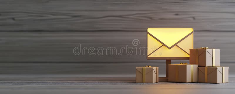 Lighted Mailbox Stock Illustrations – 4 Lighted Mailbox Stock ...