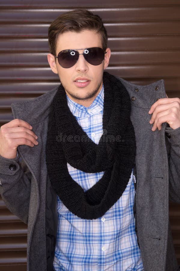 Stylish man. stock image. Image of emotions, stylish - 33942187