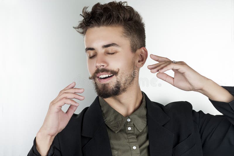 130 Young Intelligent Man Smiles Stock Photos - Free & Royalty-Free ...