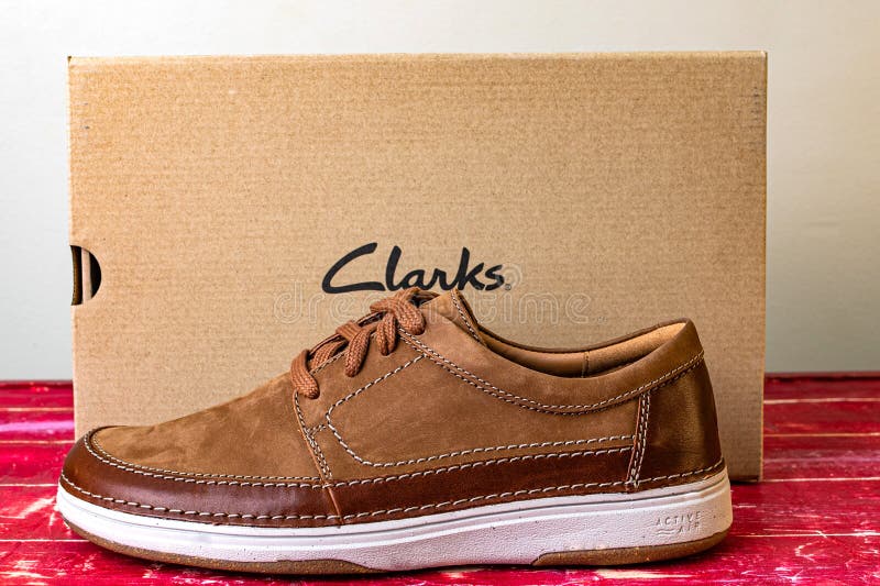 Stylish Men S Suede Walking Boots from Clarks and a Box for Packing ...