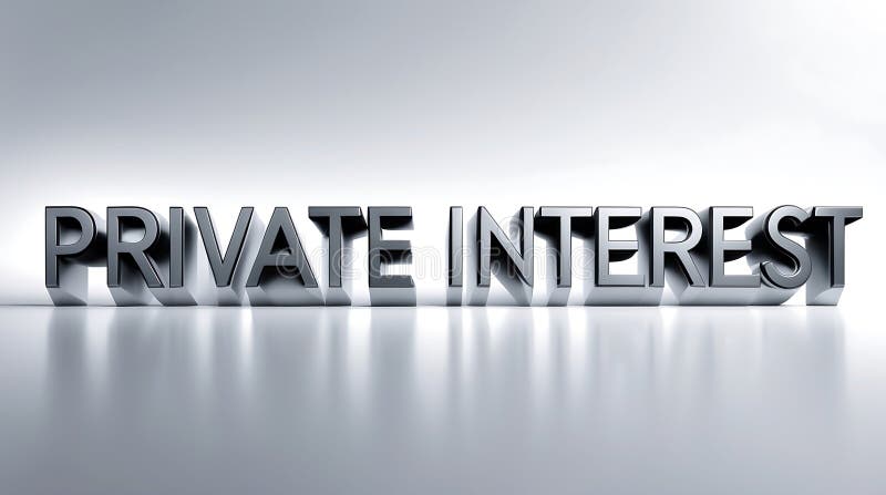 Modern Typography Displaying Private Interest in a Minimalist Design ...