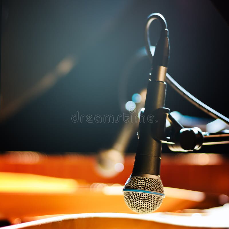 Silver-colored Microphone Picture. Image: 109908833