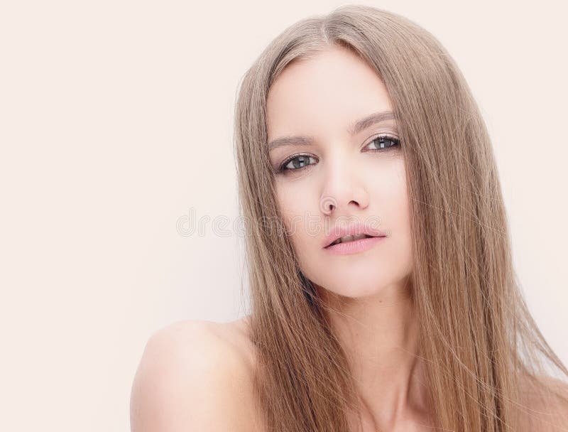 Stylish Model Girl Looking at the Camera. Stock Photo - Image of ...