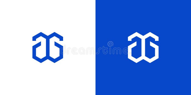 Strong AG logo design stock vector. Illustration of creative - 270945638