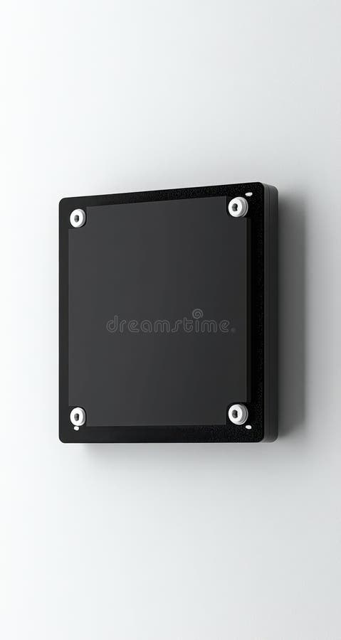 Stylish Modern Technology Wall Mount Stock Image - Image of definition ...