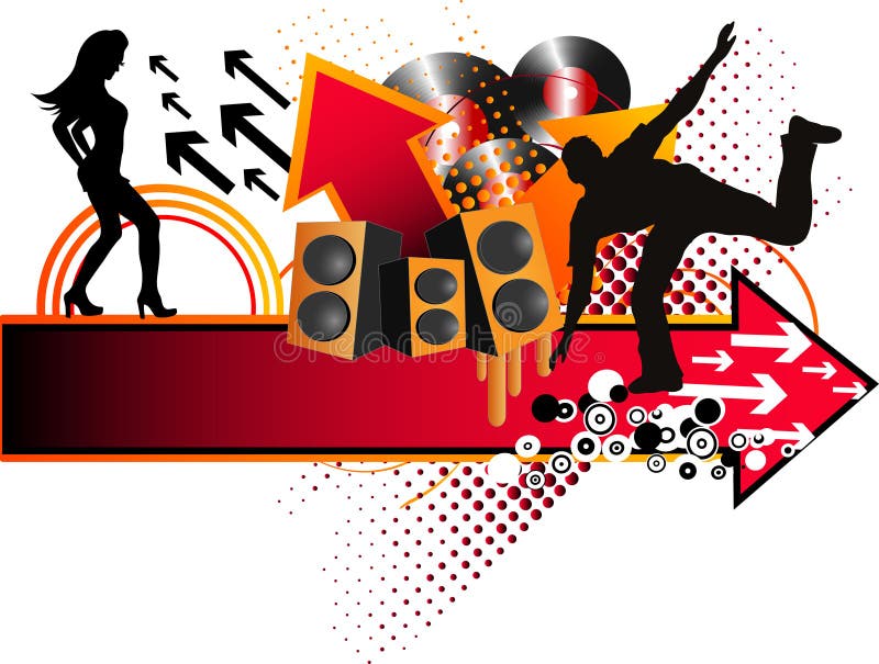 Music design elements stock illustration. Illustration of light - 6251358