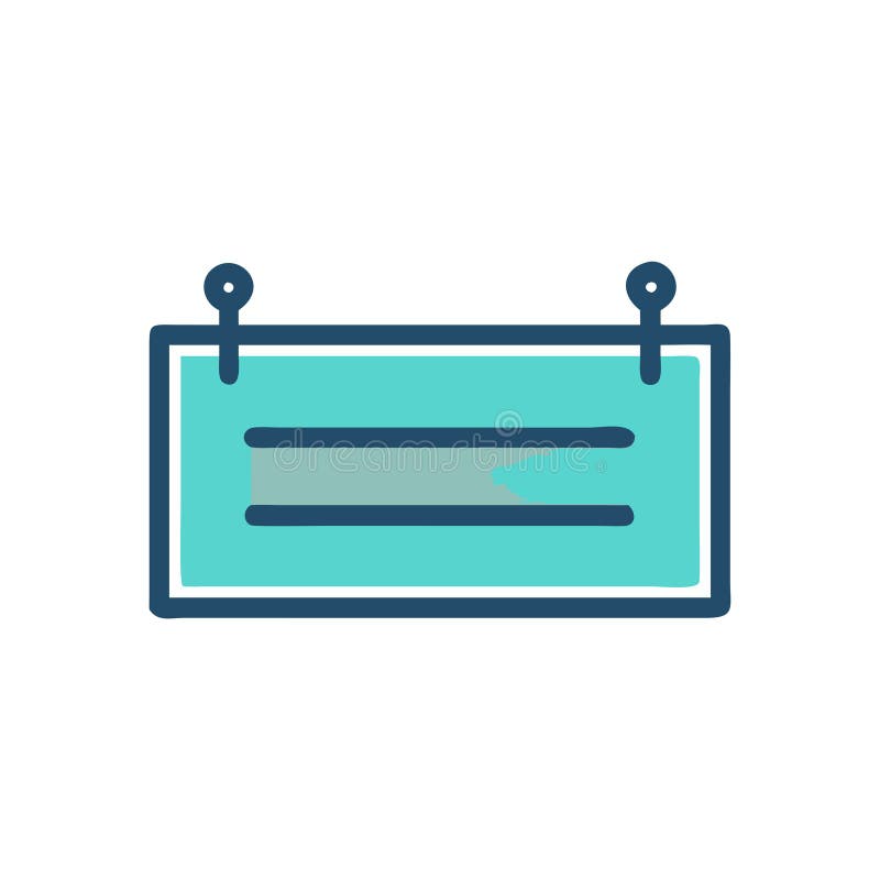 Stylish Nameplate for Personalization Stock Vector - Illustration of ...