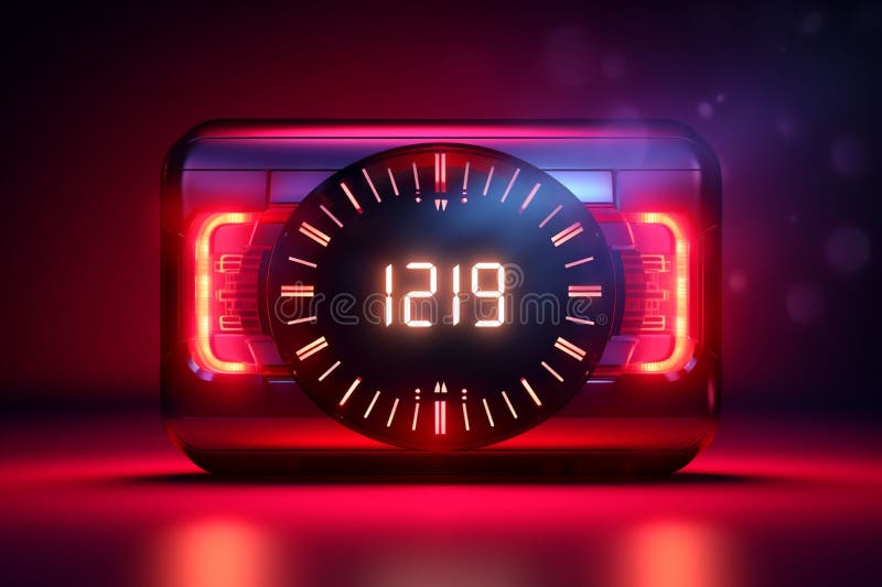 Stylish New Years Countdown Timer with Bold Stock Illustration ...