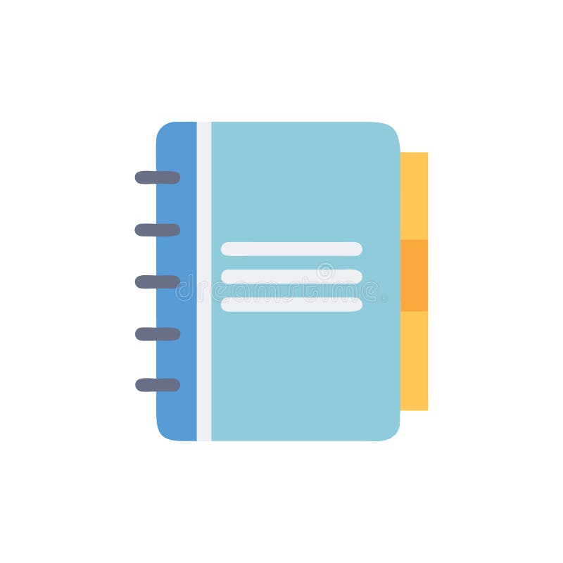 Notebook 3D Icon Perfectly stock illustration. Illustration of business ...