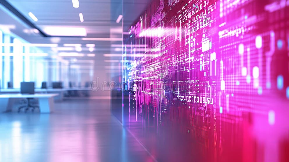 Stylish Open Workspace, Modern Technology and Creative Ambiance. it ...