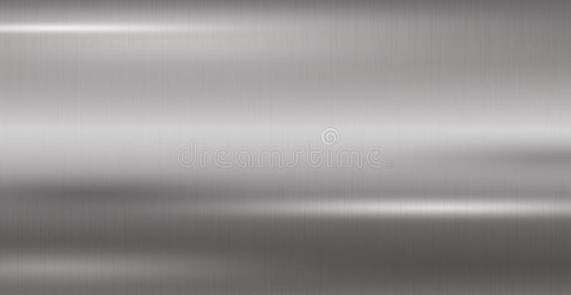 Stylish Panoramic Background Silver Steel Metal Texture - Vector Stock ...