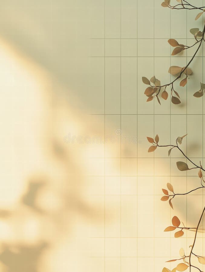 Minimalist Planner Layout with Grid Lines and Soft Color Palette for ...