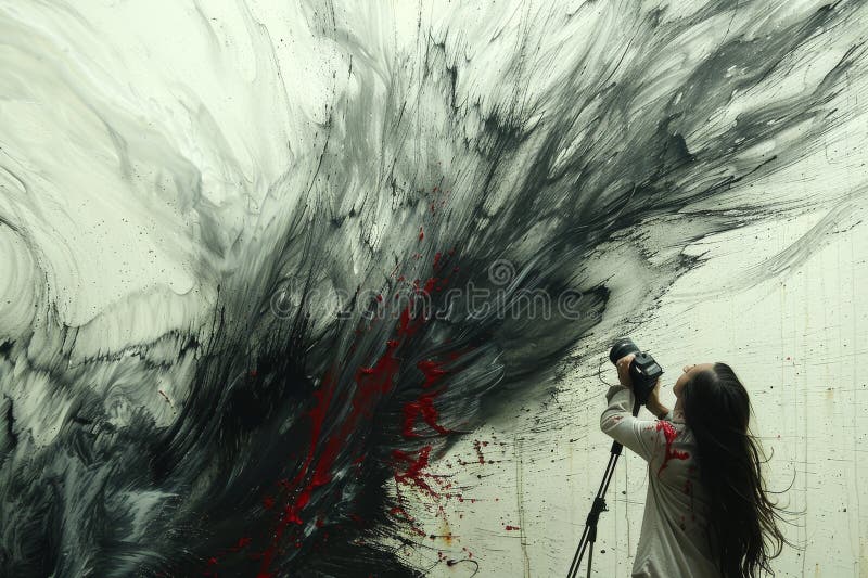 Stylish Plastic Stamp Featuring Bold Red and Black Colors for Creative ...