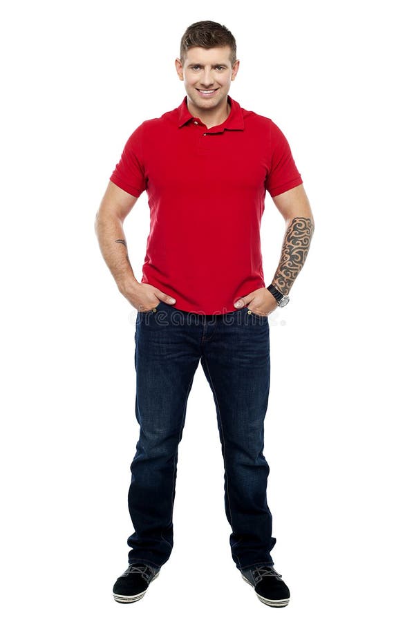 Stylish Portrait of Trendy Young Guy Stock Photo - Image of caucasian ...