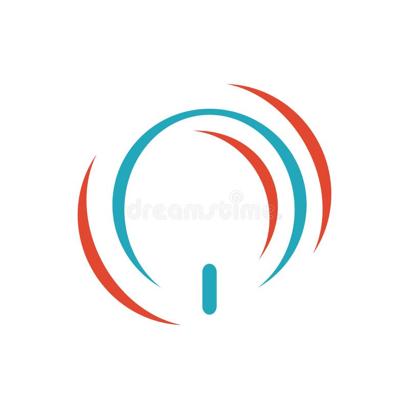 Stylish Power Button Logo Design Vector. Icon Symbol for Start Machine ...