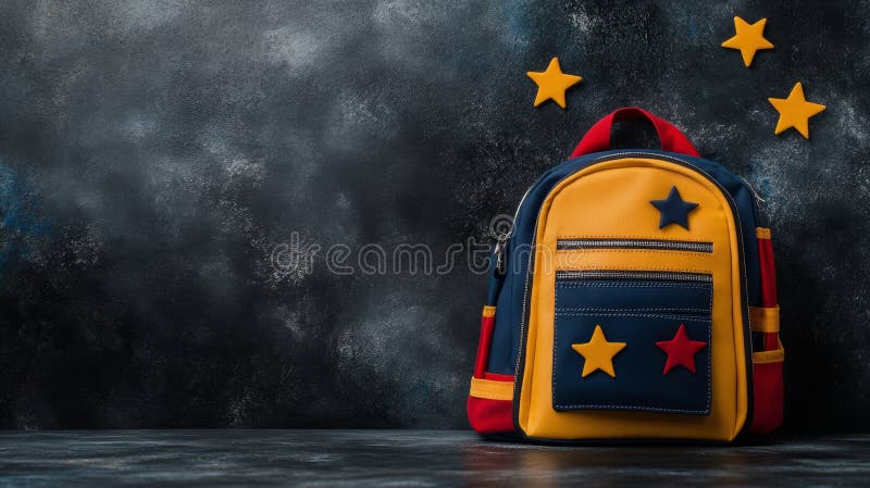 Stylish Purple Backpack with Star Design, the Perfect Blend of Fashion ...