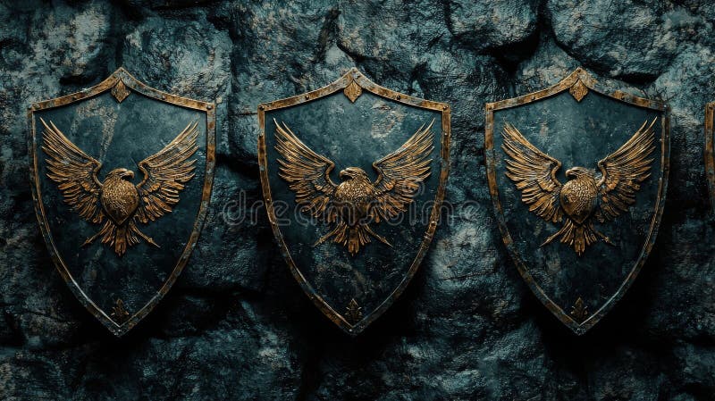 Stylish and Rugged Winged Emblems with a Retro Vibe, Ideal for Rock ...