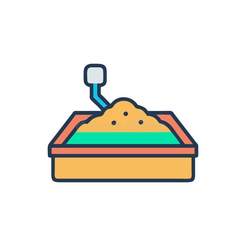 New Creative Sandbox Icon Logo Design Vector Graphic Concept Stock ...
