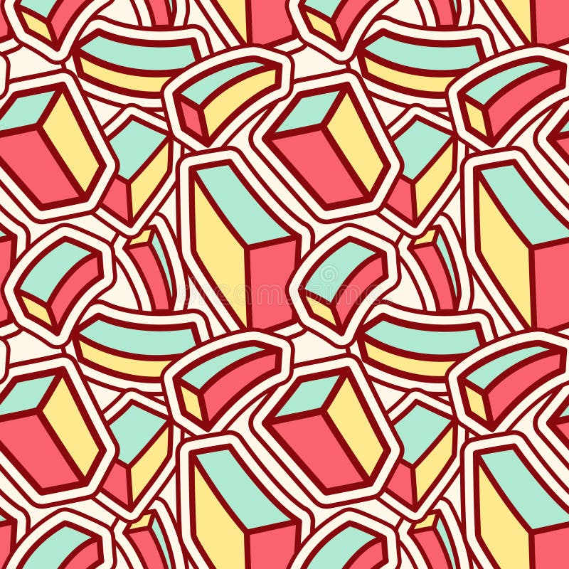 Stylish Seamless Vector Tribal Pattern for Textile Design Stock Vector ...