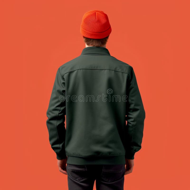 Stylish Showcase Cut Out Mockup Featuring Both Front and Back Views ...