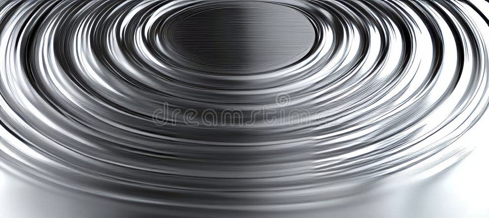 Stylish Silver Metallic Surface Texture with Subtle Ripples and ...