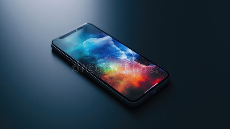 Stylish smartphone mockup stock photo. Image of technology - 303274688