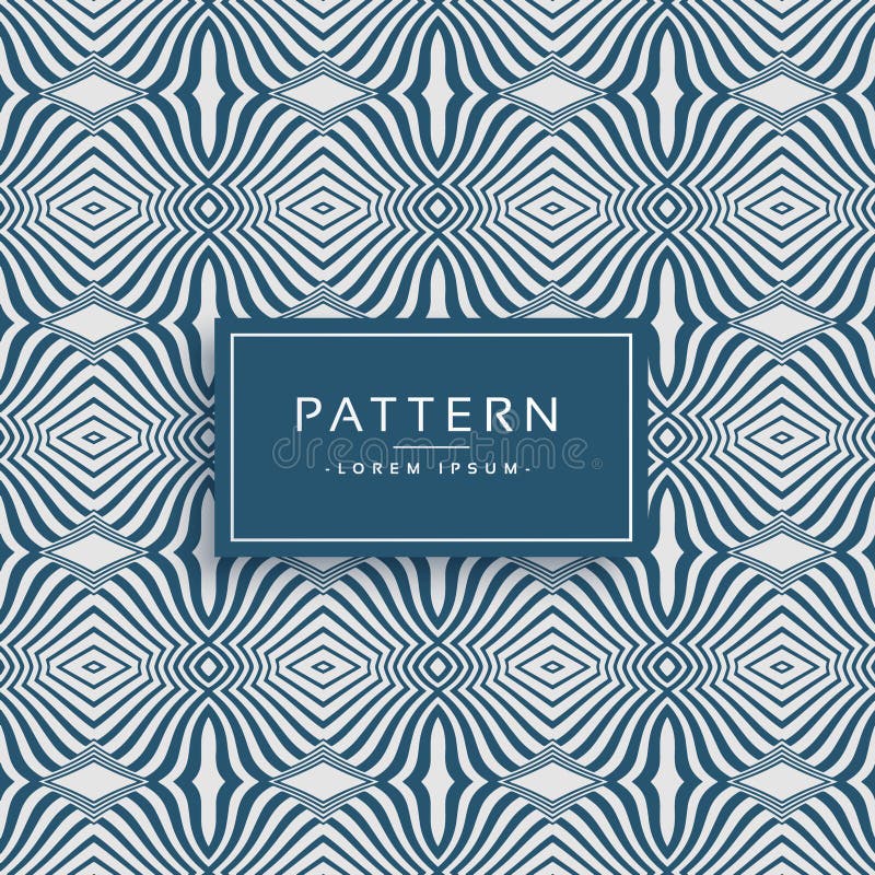 Stylish Smooth Lines Vector Pattern Background Stock Vector ...