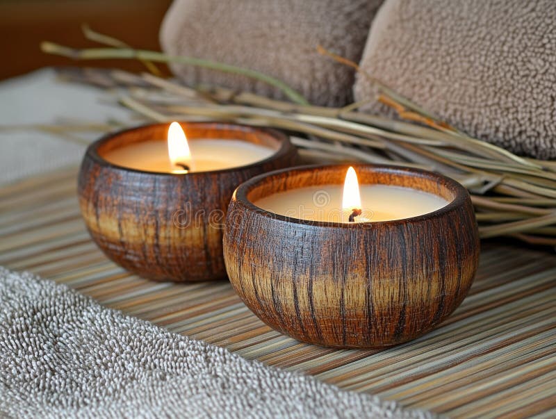 A Stylish Spa Space Where Aromatherapy is Applied To Enhance Relaxation ...