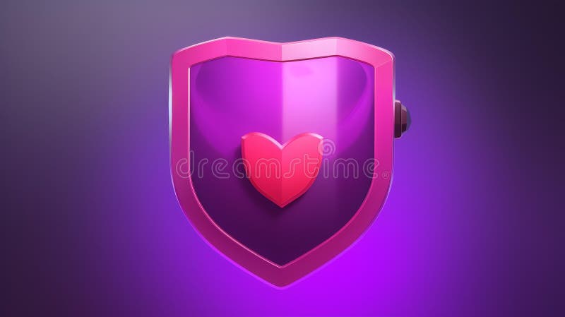 Stylish Speech Bubble Design Featuring a Shield Icon for Secure ...