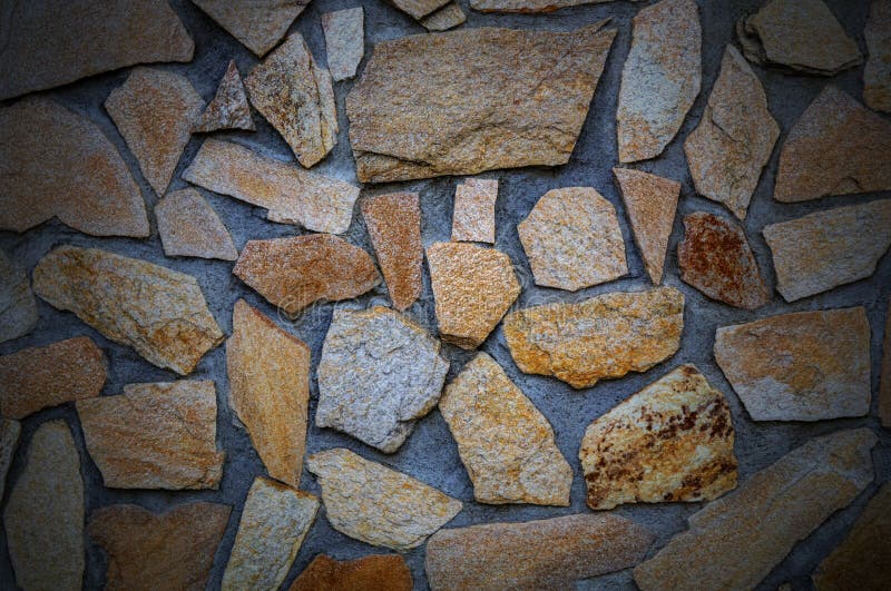 Stylish Stone Wall Background Stock Photo - Image of modern, exterior ...