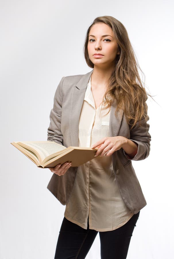 Stylish student girl. stock photo. Image of fashionable - 28876800