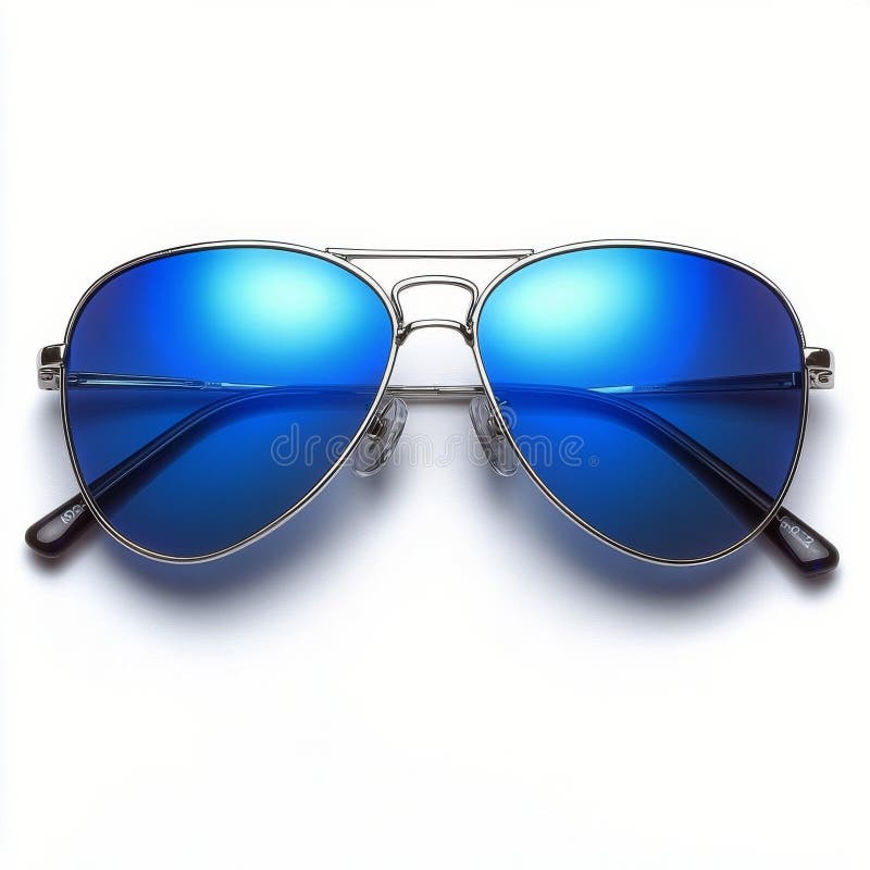 Colorful Gradient Sunglasses Resting on a Flat Surface with a Stylish ...