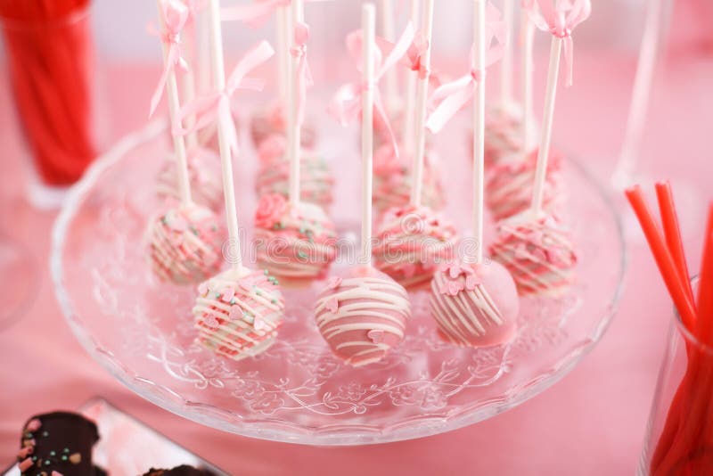 Stylish Sweet Candy Bar Set at the Wedding Ceremony Stock Image - Image ...
