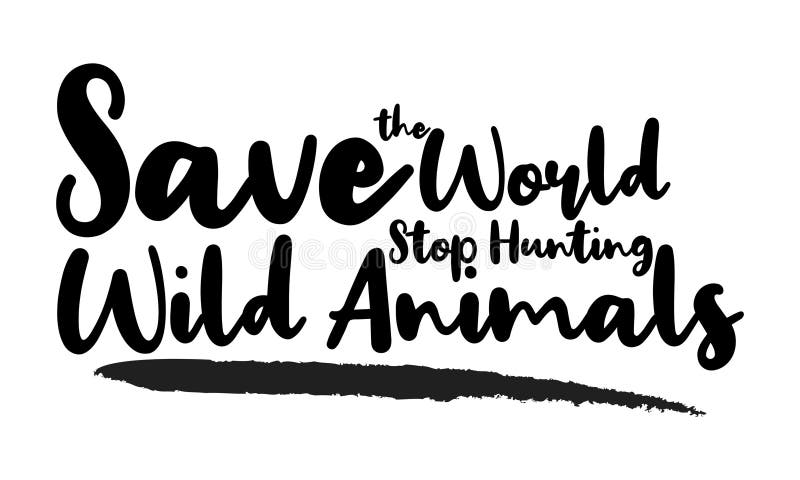 Stop Hunting Stock Illustrations – 455 Stop Hunting Stock Illustrations ...