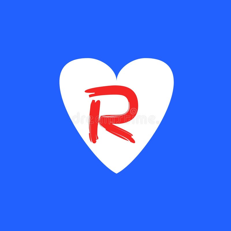 R Heart Stock Illustrations – 587 R Heart Stock Illustrations, Vectors ...