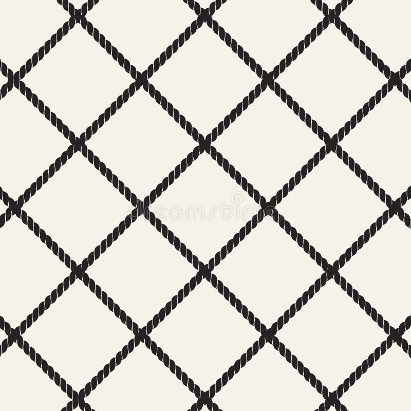 Stylish Texture with Twisted Ropes Stock Vector - Illustration of ...