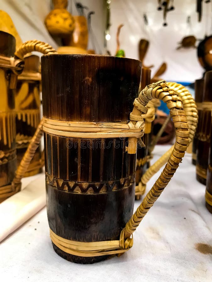 Traditional bamboo Cup stock photo. Image of traditional - 138018744