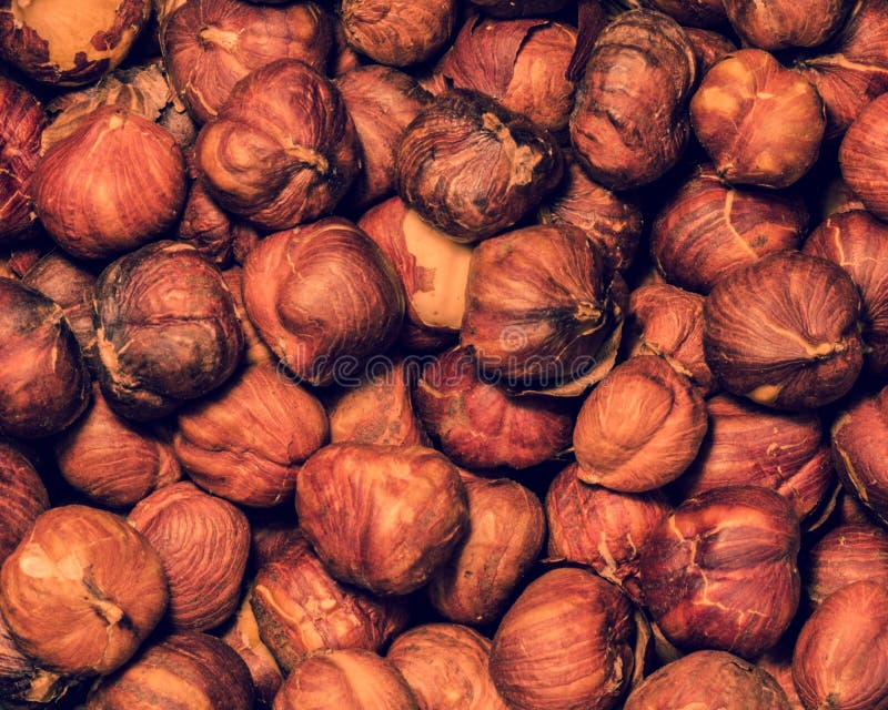 Stylish Vintage Nuts Texture Stock Image - Image of full, texture ...