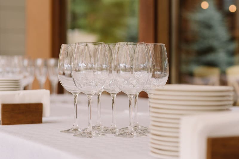 Stylish Ware for a Festive Buffet Reception Stock Photo - Image of ...