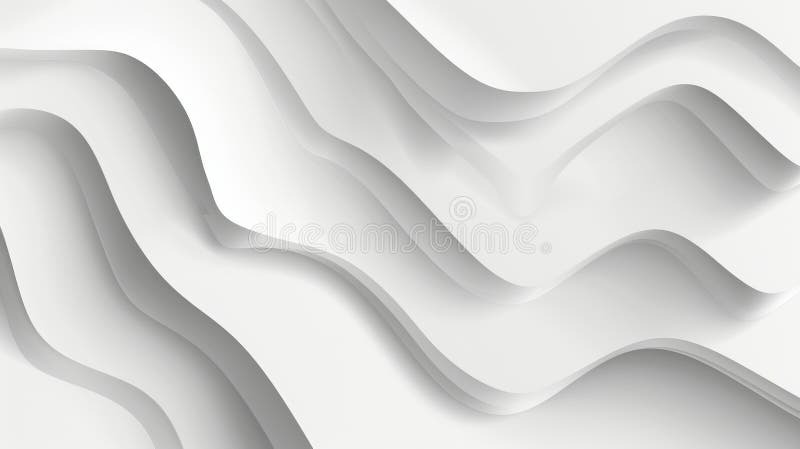 Stylish Wave Abstract Background for Website Banner Generative AI Stock ...