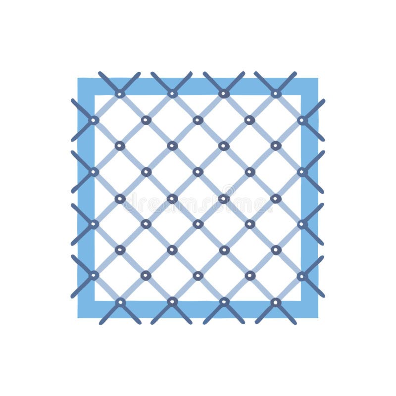 Stylish Wire Mesh Design for Modern Architecture Stock Illustration ...
