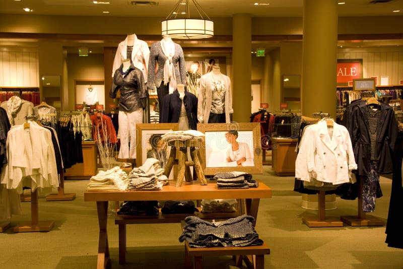 Stylish Woman Clothing in Store Editorial Photo - Image of beautiful ...