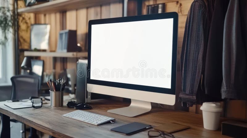 Stylish Workspace Setup. Electronic Devices, Technology and Creativity ...