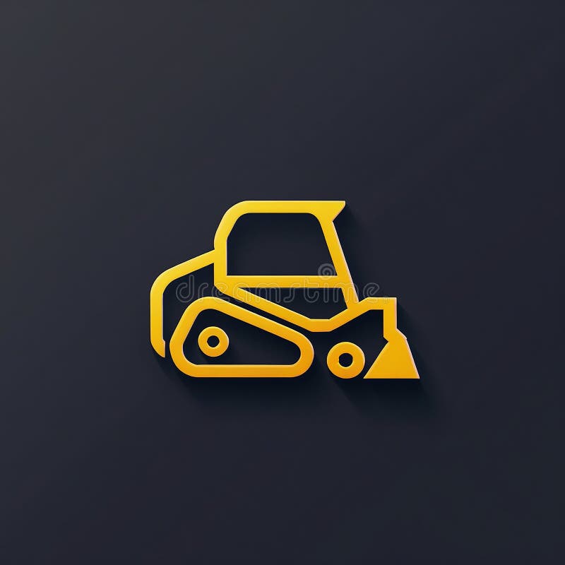 Skid Loader Logo Concept Stock Illustrations – 73 Skid Loader Logo ...